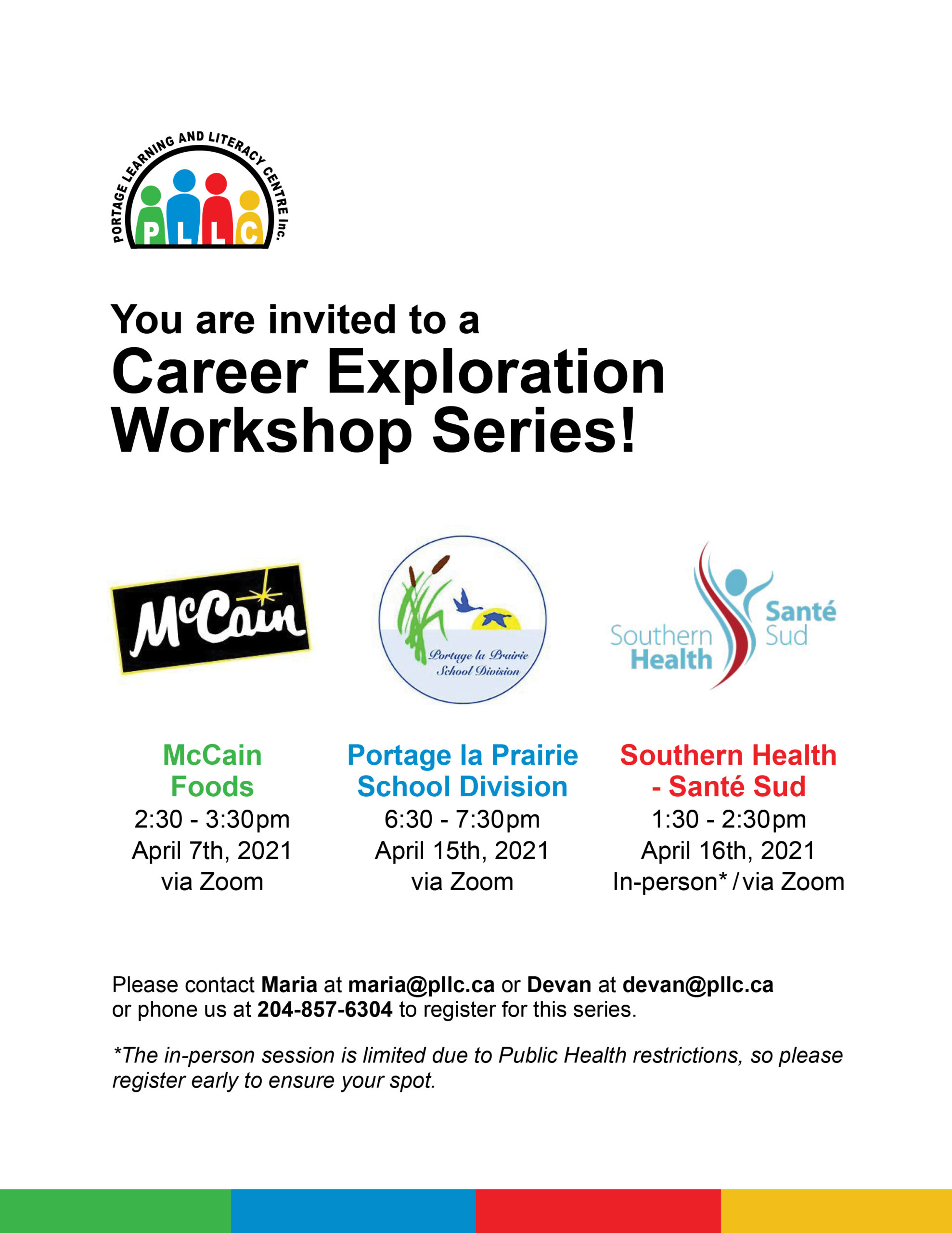 Career Exploration Workshop Series | Portage Learning and Literacy ...